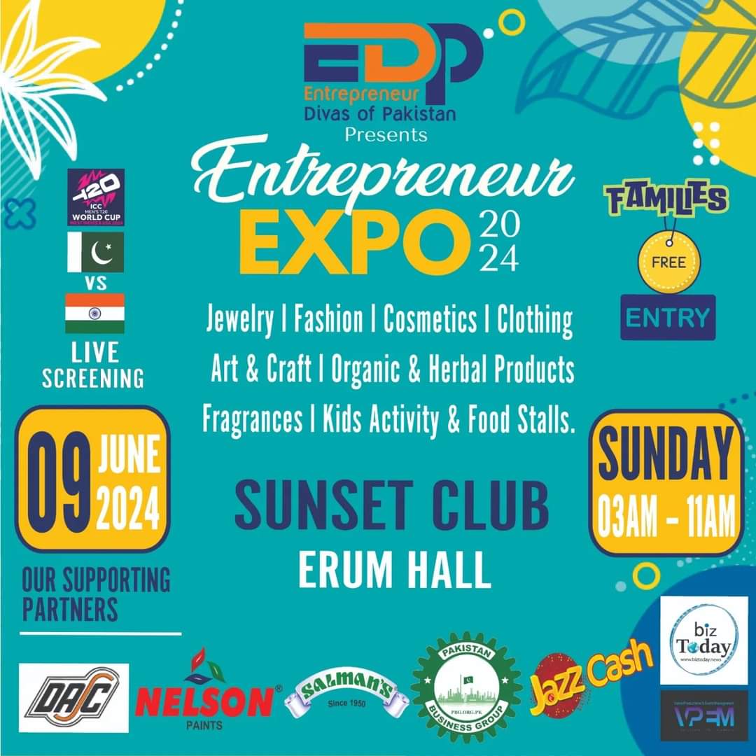 Entrepreneur Divas of Pakistan to celebrate Entrepreneur EXPO 2024 on ...