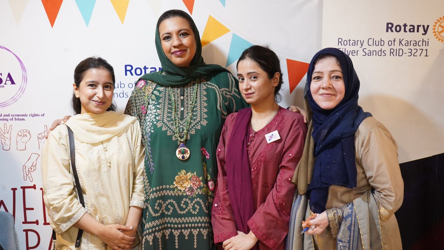 Rotary Club of Karachi Silver Sands Breaks Barriers with Deaf Women ...