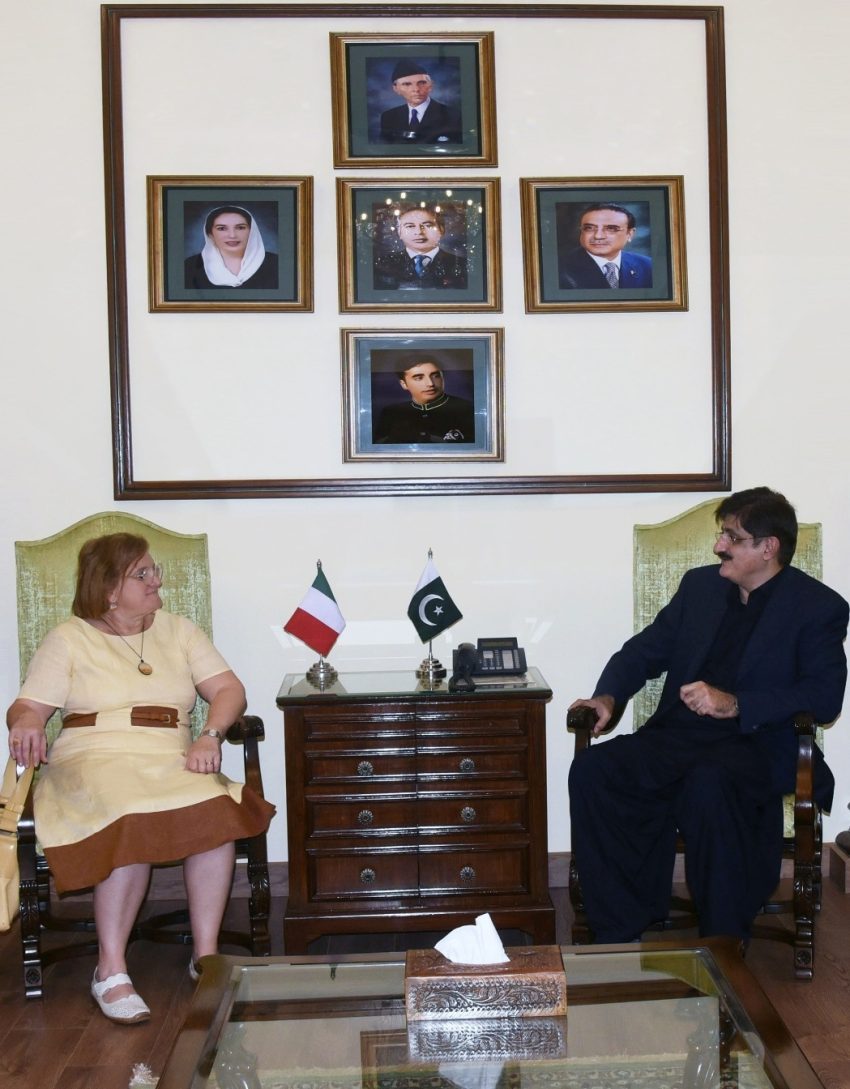 Visit of Italian Naval Ship CGS Cavour and ITS Alpino to Karachi - Biz ...