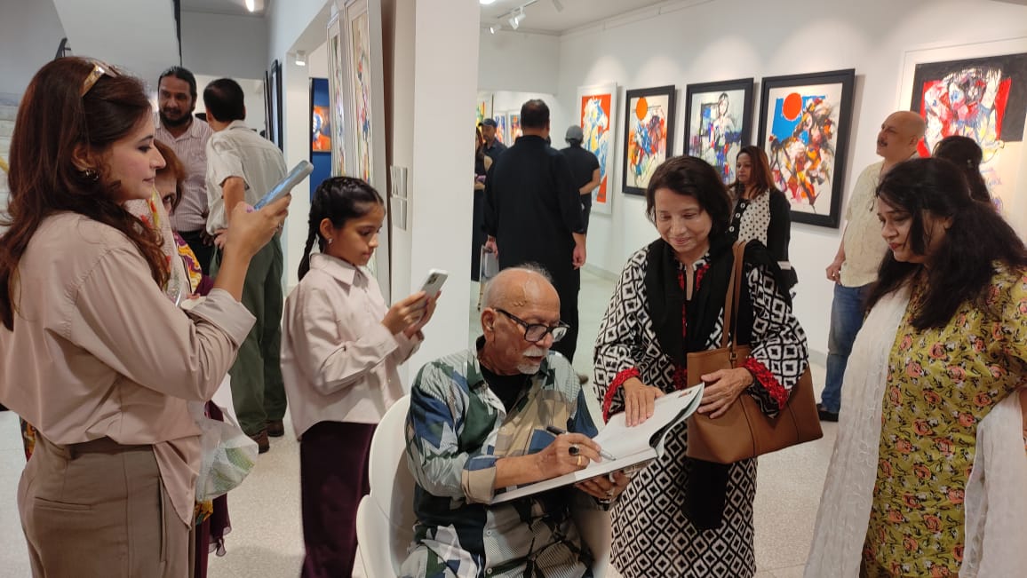 Modern Classics by Mashkoor Raza opens at Main-Frame The Gallery - Biz ...