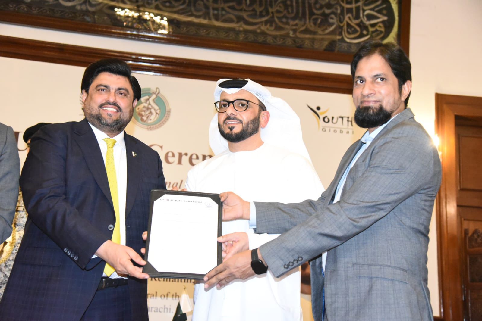 Bakheet Ateeq Al-Rumaithi appointed as Patron-in-Chief of the Sindh Ju ...