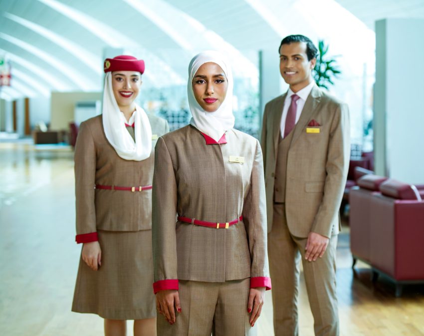 Emirates debuts stylish new uniform for its elite Premium & VIP ...
