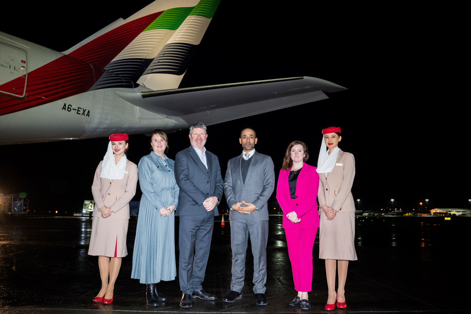 The Emirates A350 officially takes flight to its first destination ...