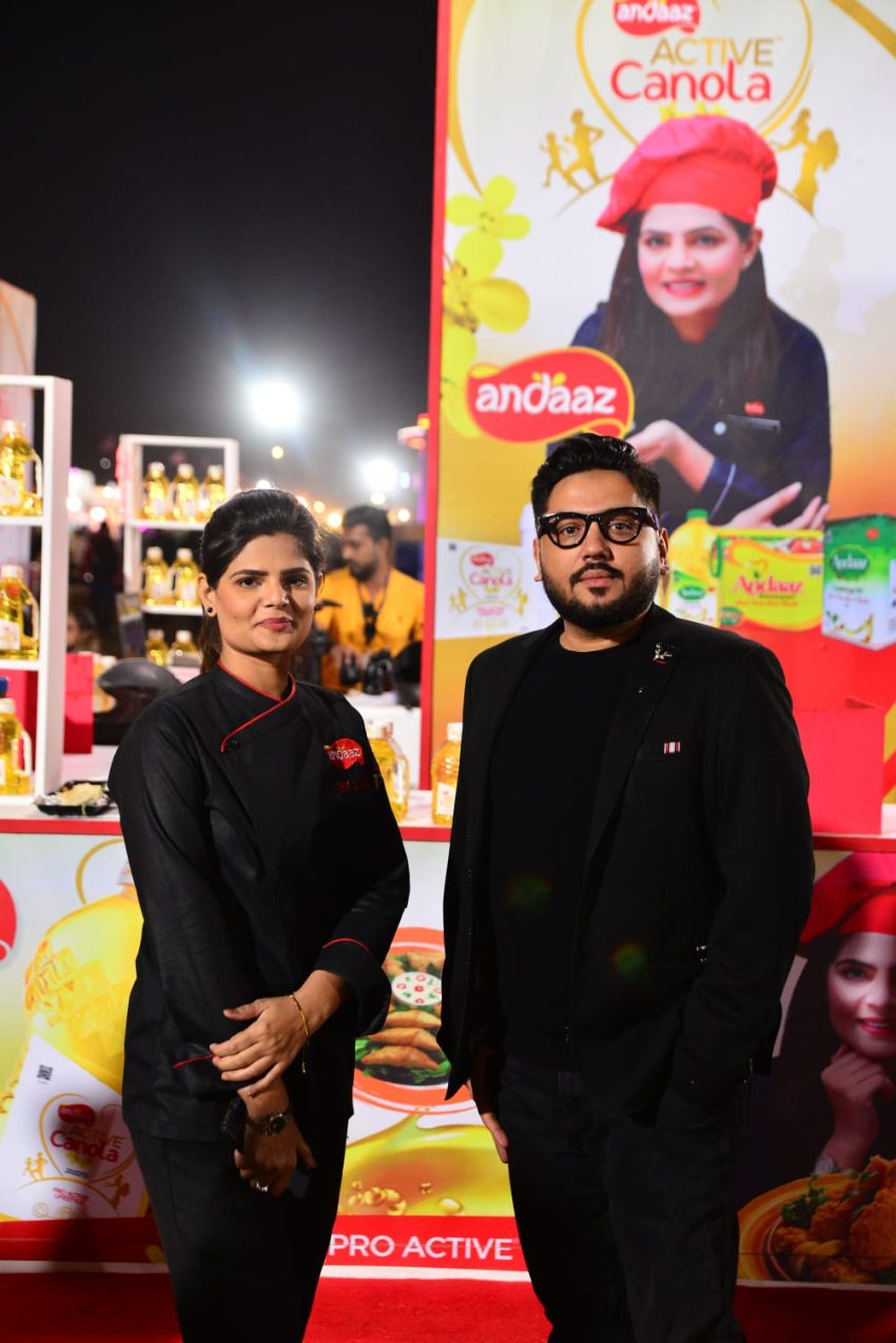 Andaaz Cooking Oil and Chef Sarah Farhan Sparkle at Karachi Eat 2025 ...