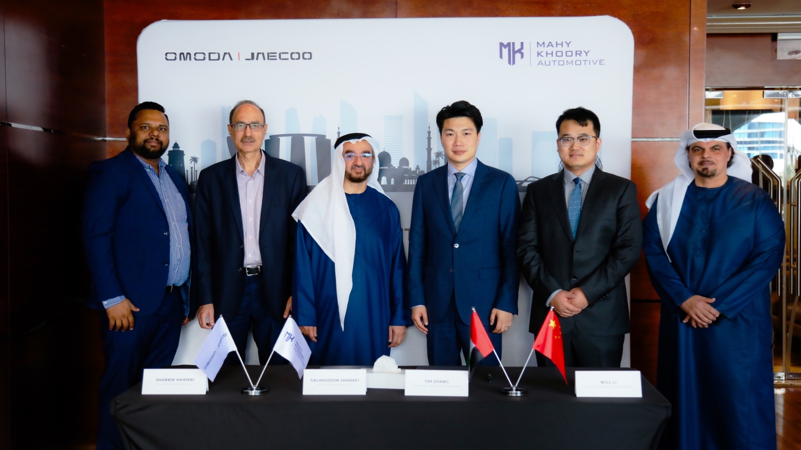 OMODA & JAECOO expands UAE presence with MAHY Khoory Automotive as the distributor for Abu Dhabi ...