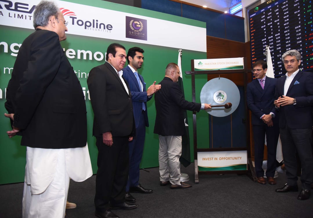 Pakistan Stock Exchange Holds Gong Ceremony on Listing of Zarea Limited ...