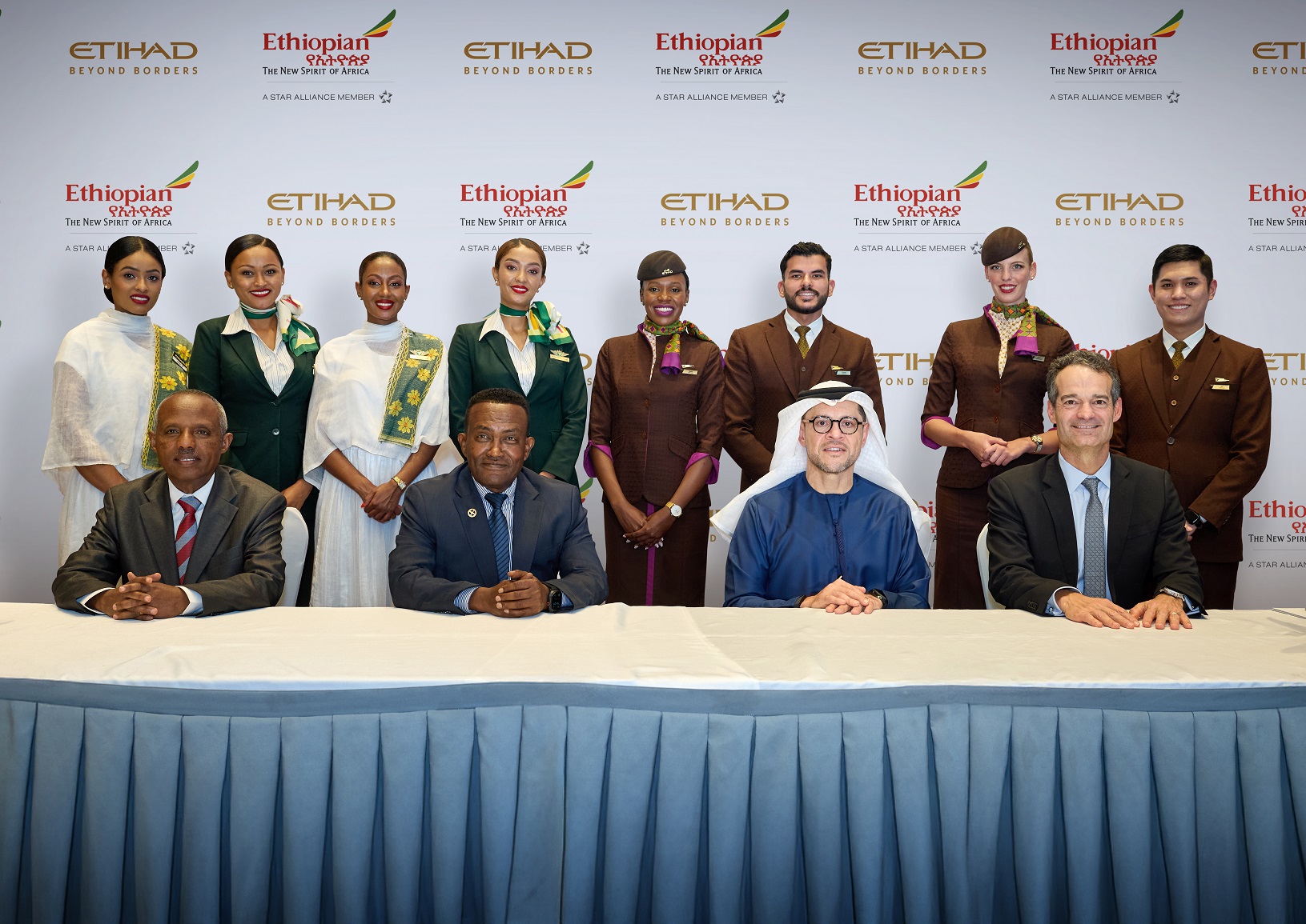Etihad and Ethiopian launch strategic joint venture and new flights between Addis Ababa and Abu ...