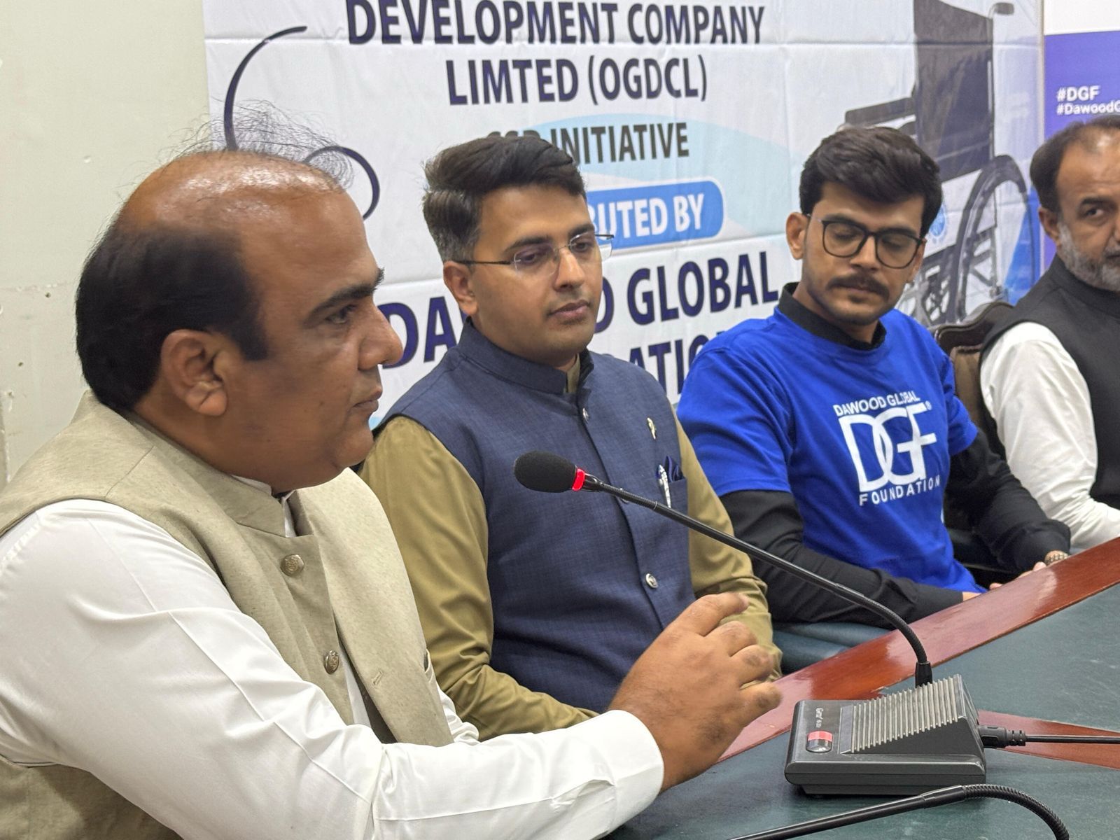 Dawood Global Foundation and OGDCL Distribute 350 Wheelchairs Across ...