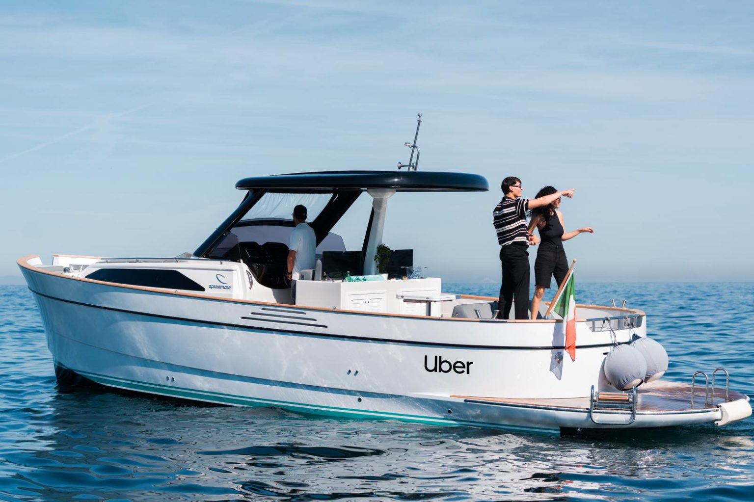 Uber arrives on the Amalfi Coast with helicopters and boats, just in ...