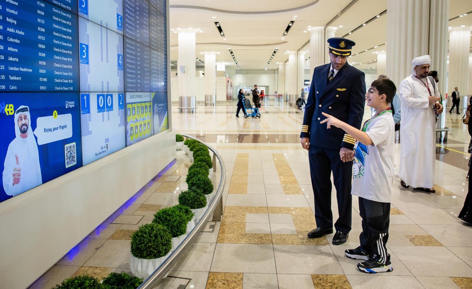 Dubai Airports hosts guided travel simulation experience for children ...