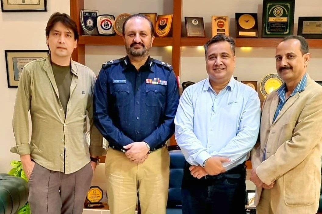 IBF Founder Meets AIG Sindh, Invites Him to Honoring Ceremony - Biz Today
