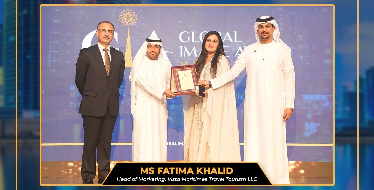 Vista Maritime’s Fatima Khalid Honoured with Global Tourism Excellence Award 2025 in Dubai - Biz ...