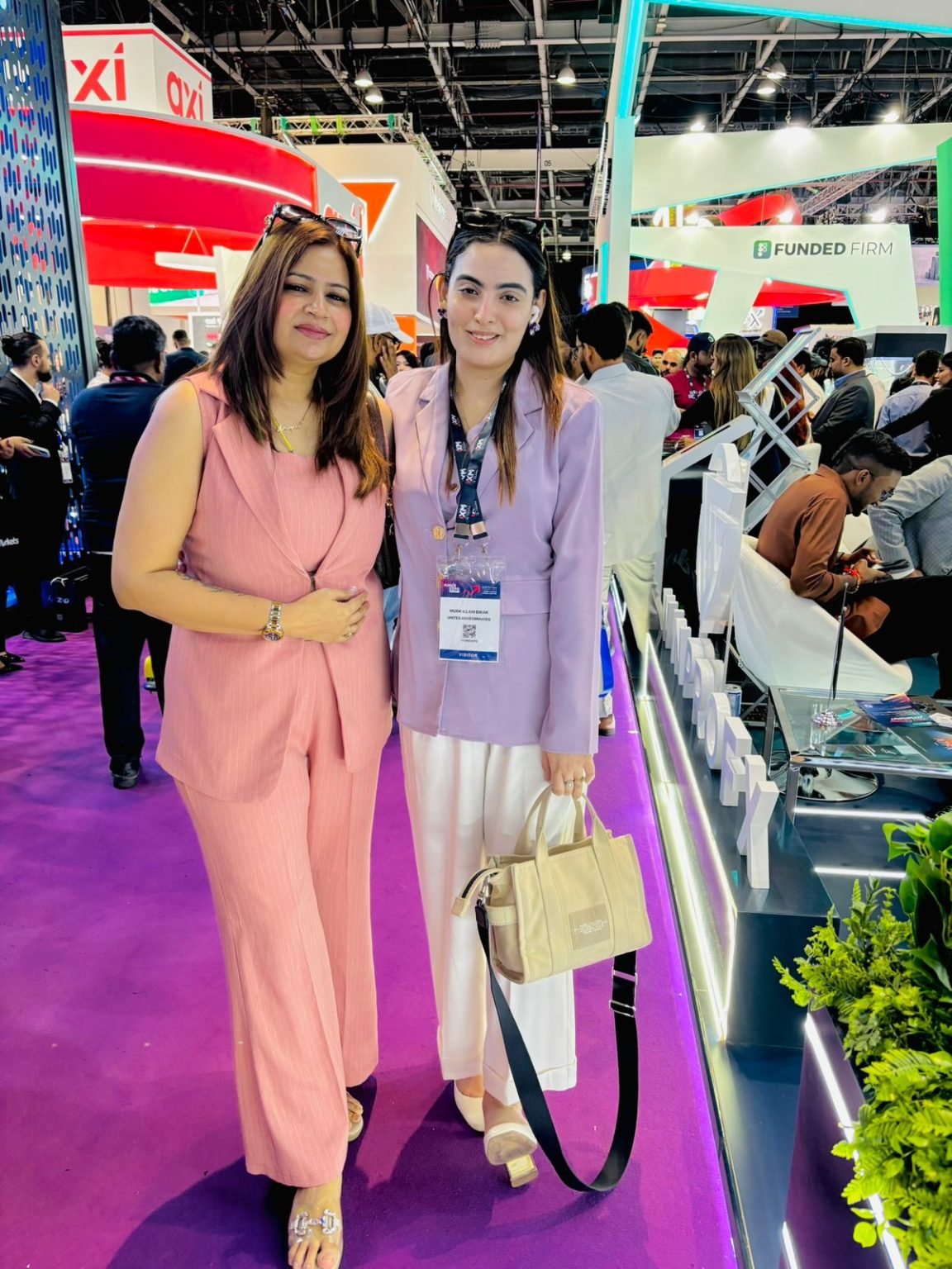 Ms. Murk Illahi Explores Innovation and Leadership at Forex Expo Dubai ...