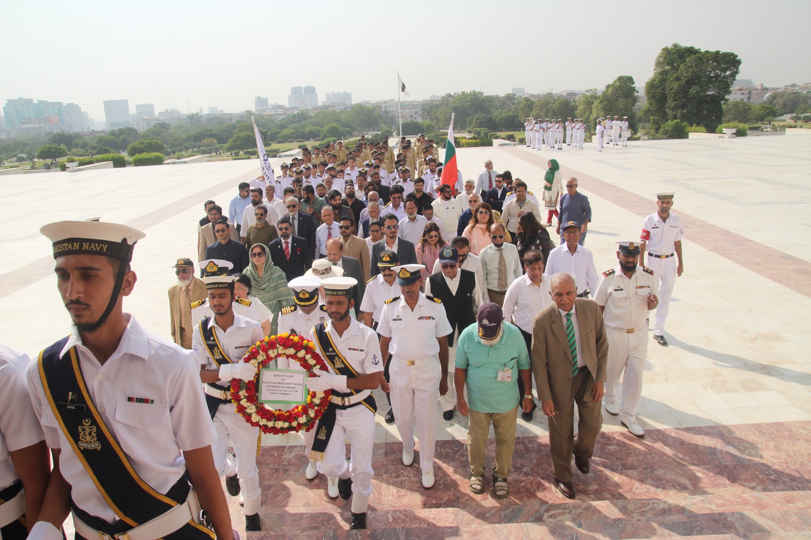 The Nautical Institute Pakistan Leads First-Ever Merchant Navy Tribute ...