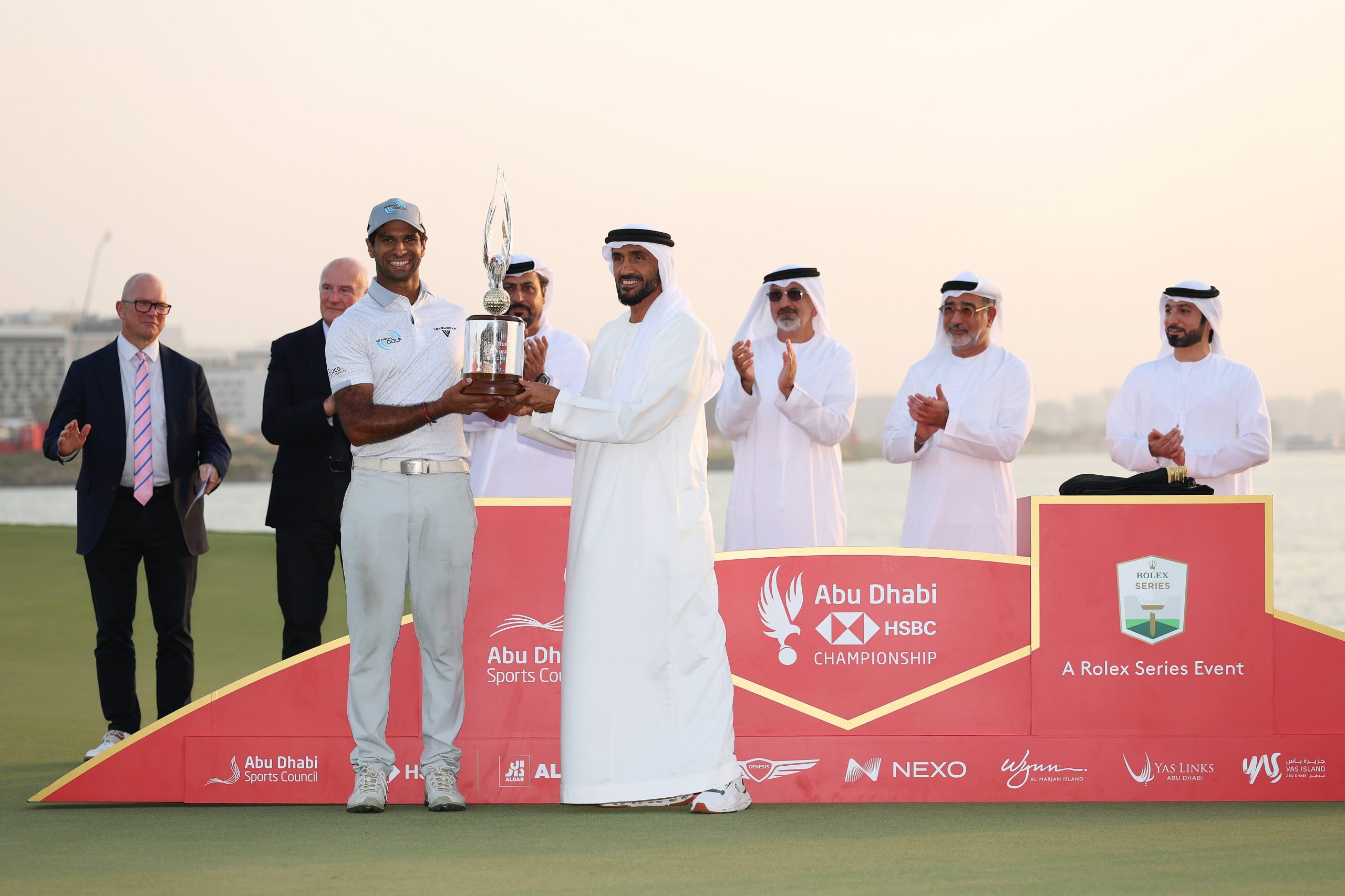 Aaron Rai overcomes Tommy Fleetwood in a play-off to win in Abu Dhabi ...