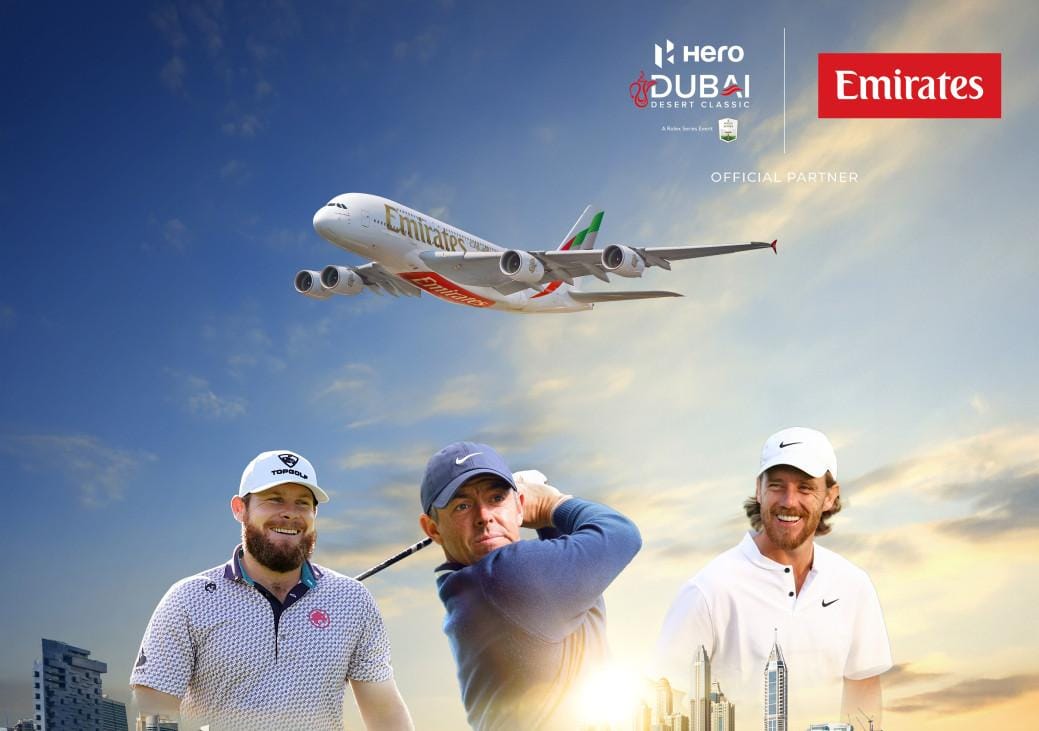 Emirates returns to the Hero Dubai Desert Classic as Official Partner ...
