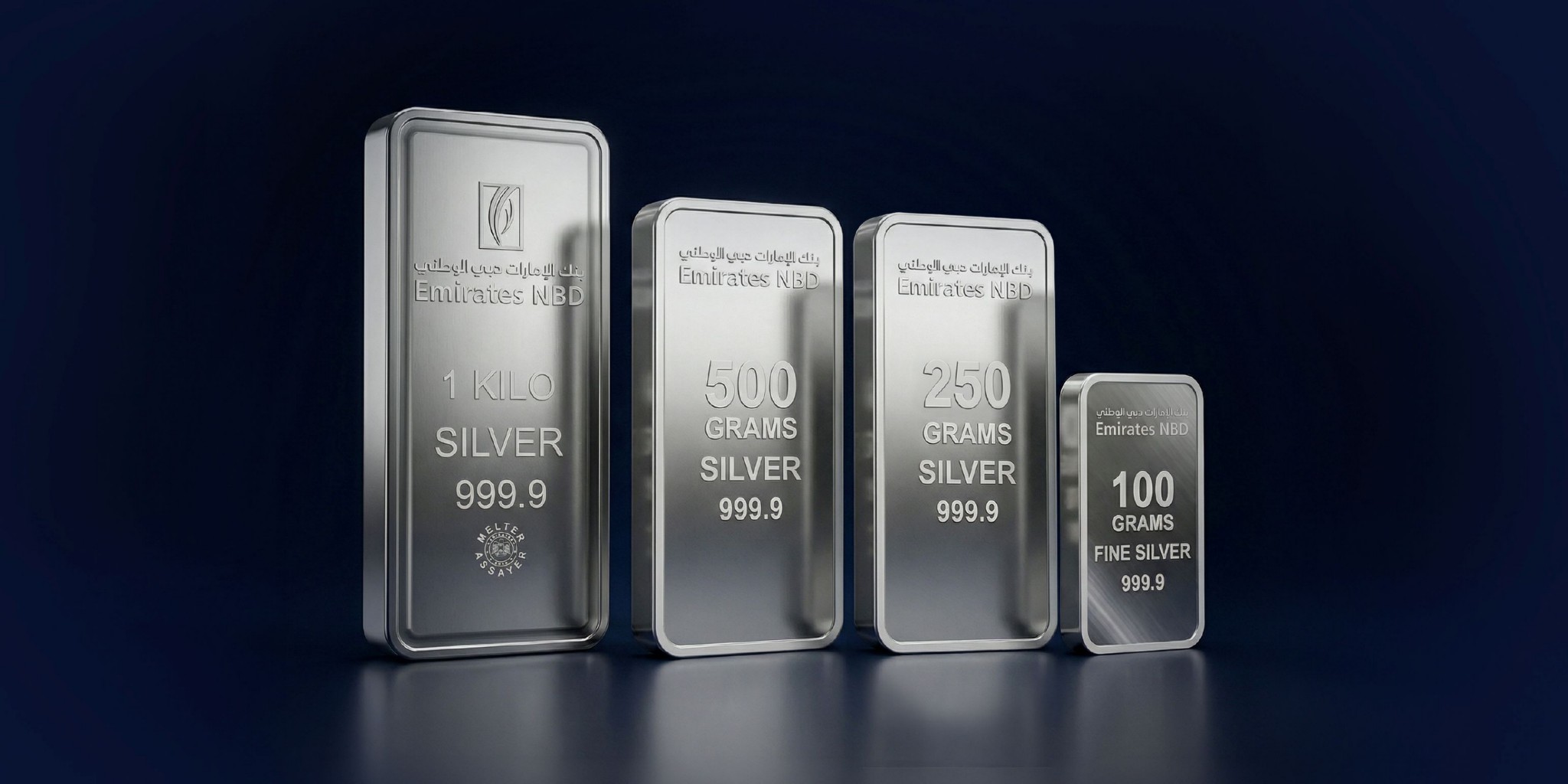 Emirates NBD expands precious metals offering with branded silver bars ...