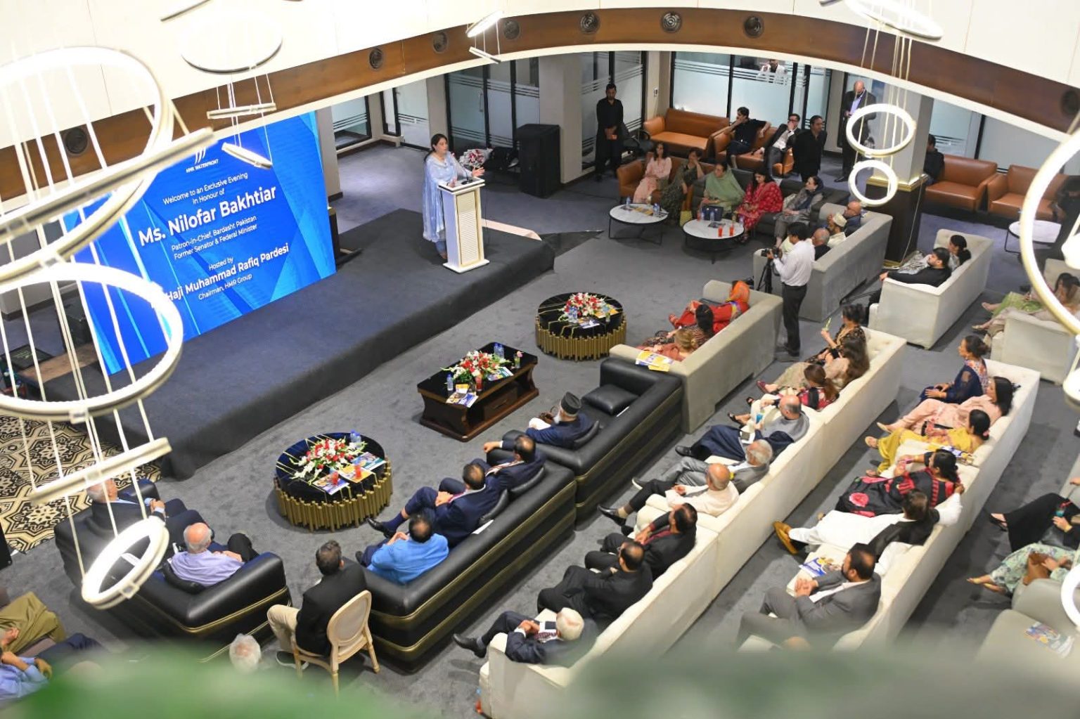 HMR Waterfront Hosts Exclusive Dinner in Honour of Senator Nilofar ...